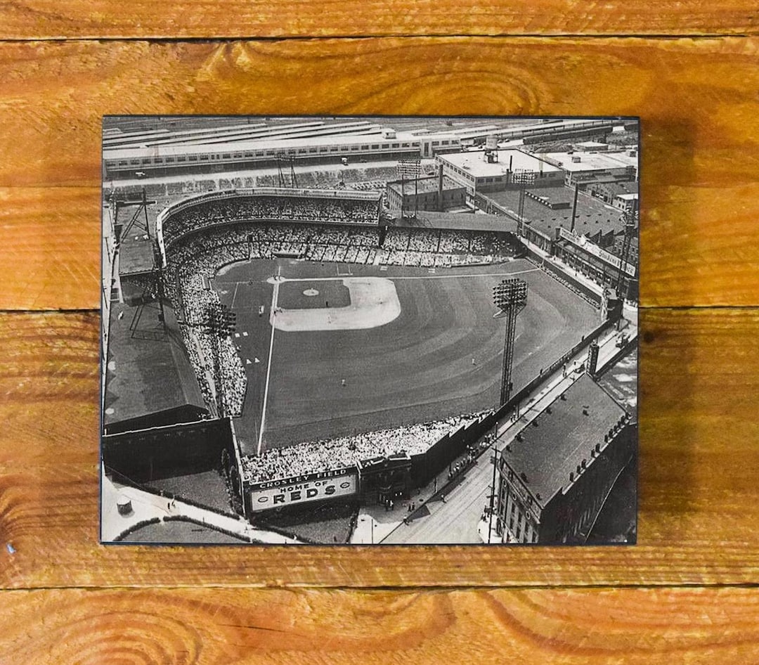 Crosley Field - 1930s Aerial Image Home of the Cincinnati Reds ...