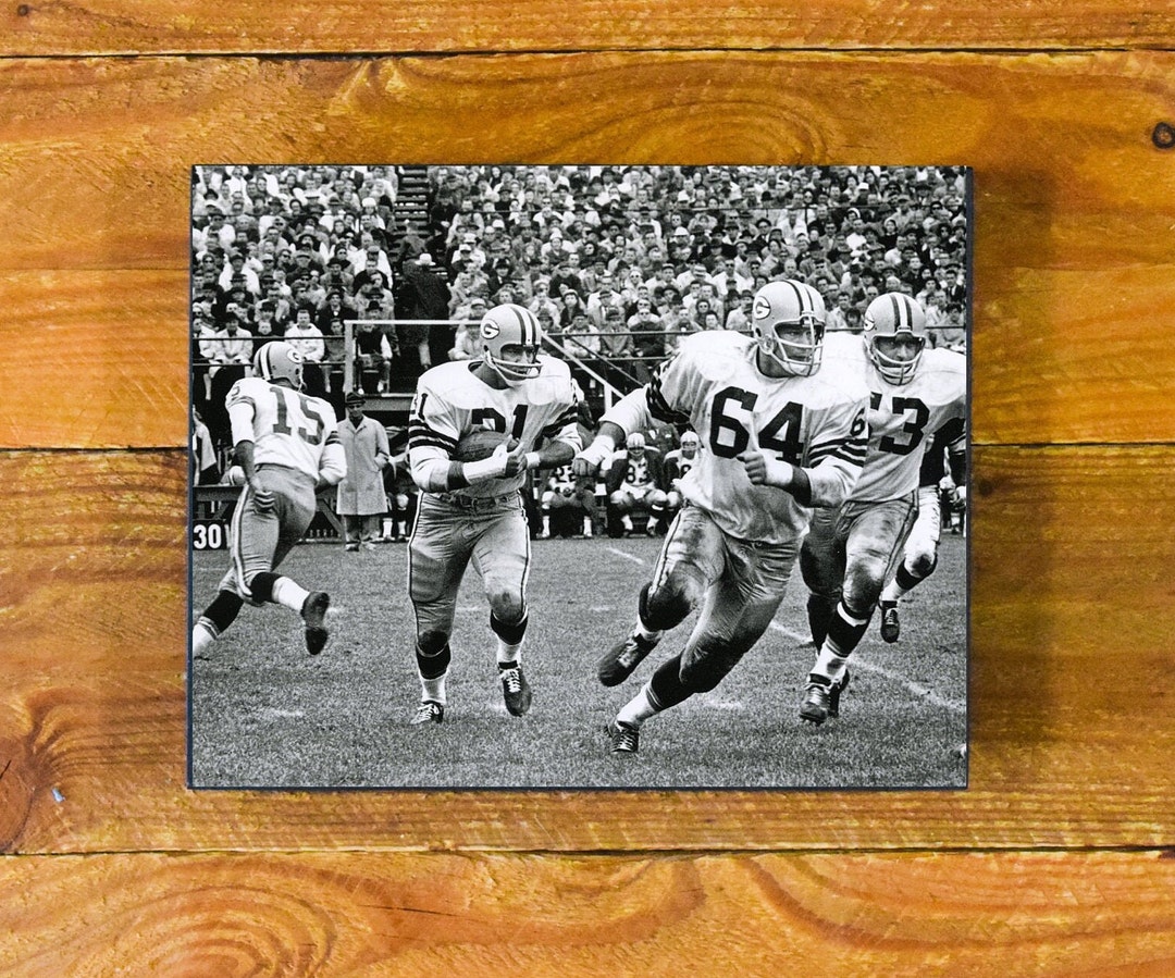 Jerry Kramer & Jim Taylor - Iconic 1960's Green Bay "packers Sweep ...