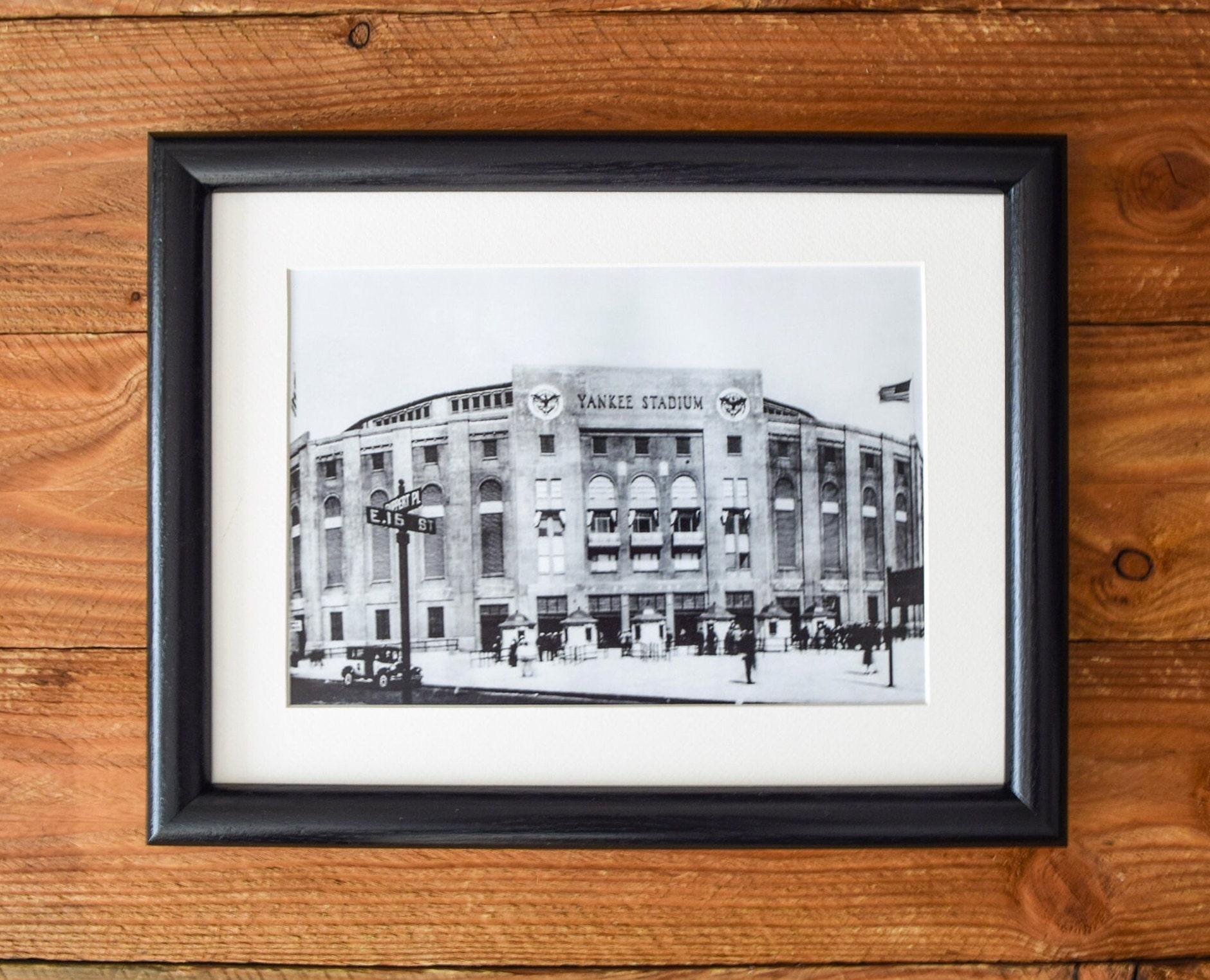 Yankee Stadium Home of the New York Yankees Vintage 1935 Exterior Image ...