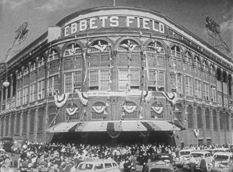 Ebbets Field Classic Brooklyn Dodgers Ballpark 1947 World | Etsy