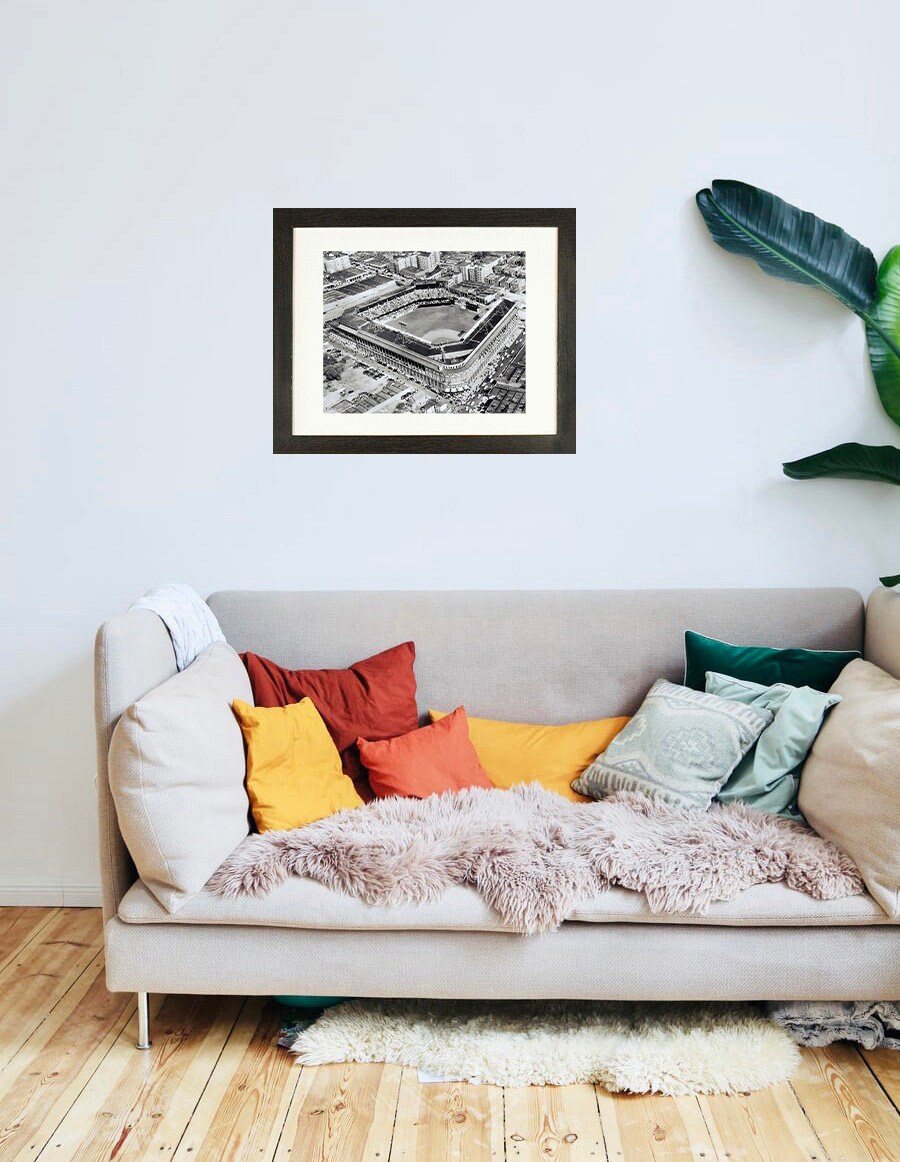 Ebbets Field Brooklyn Dodgers Awesome Aerial View 1952 World Series ...