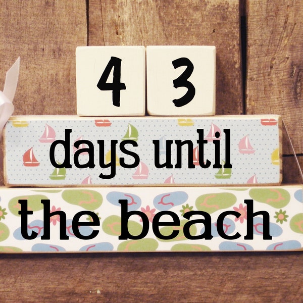 Beach Blocks - Etsy
