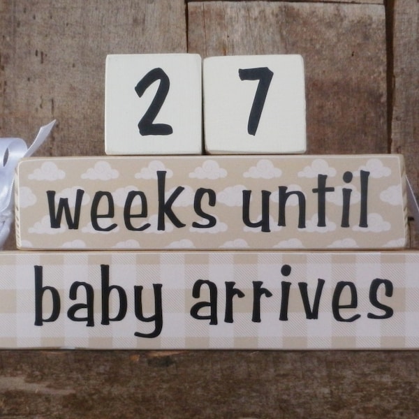 Baby Countdown - Etsy