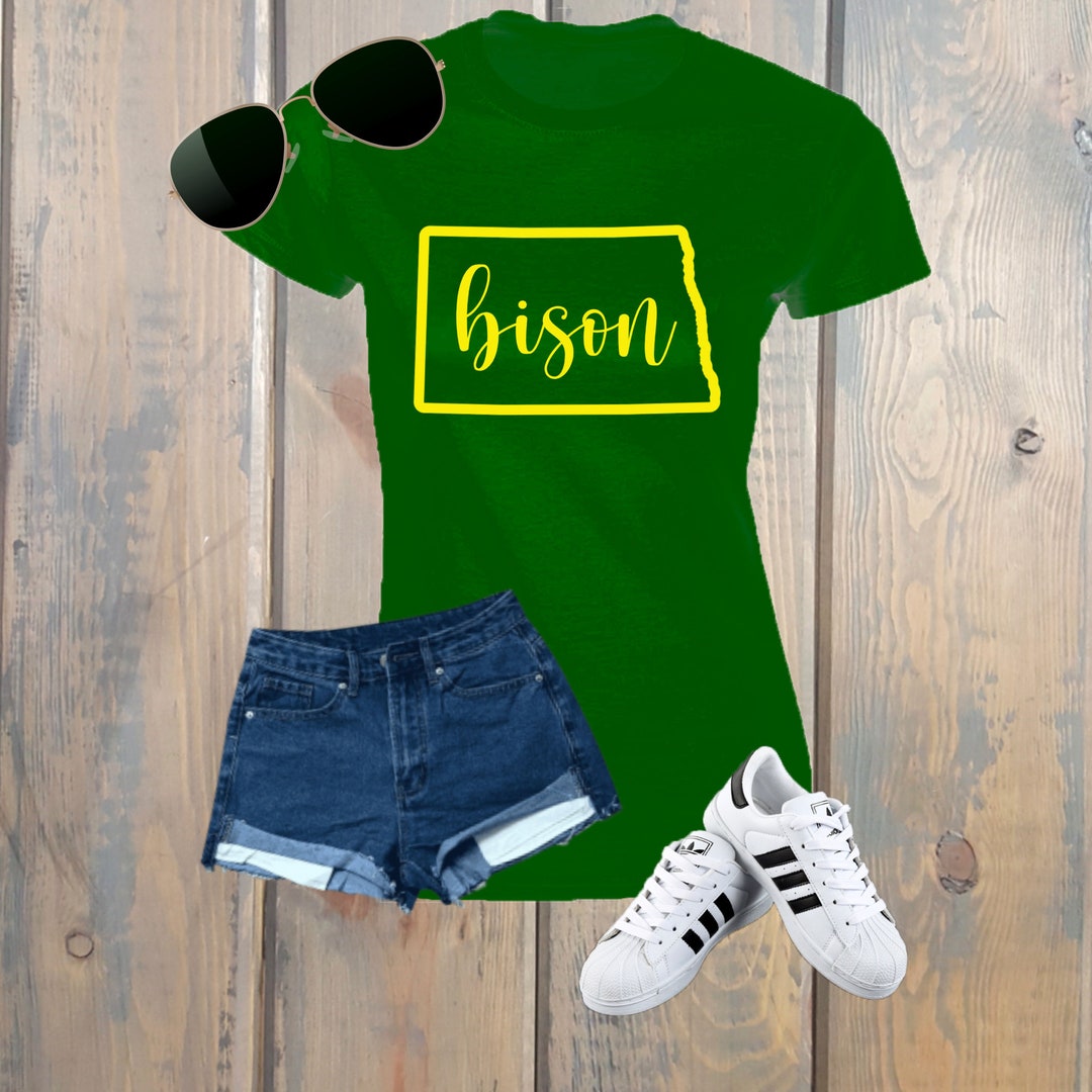 NDSU Bison T Shirt, Football T Shirt, Women's T Shirt - Etsy