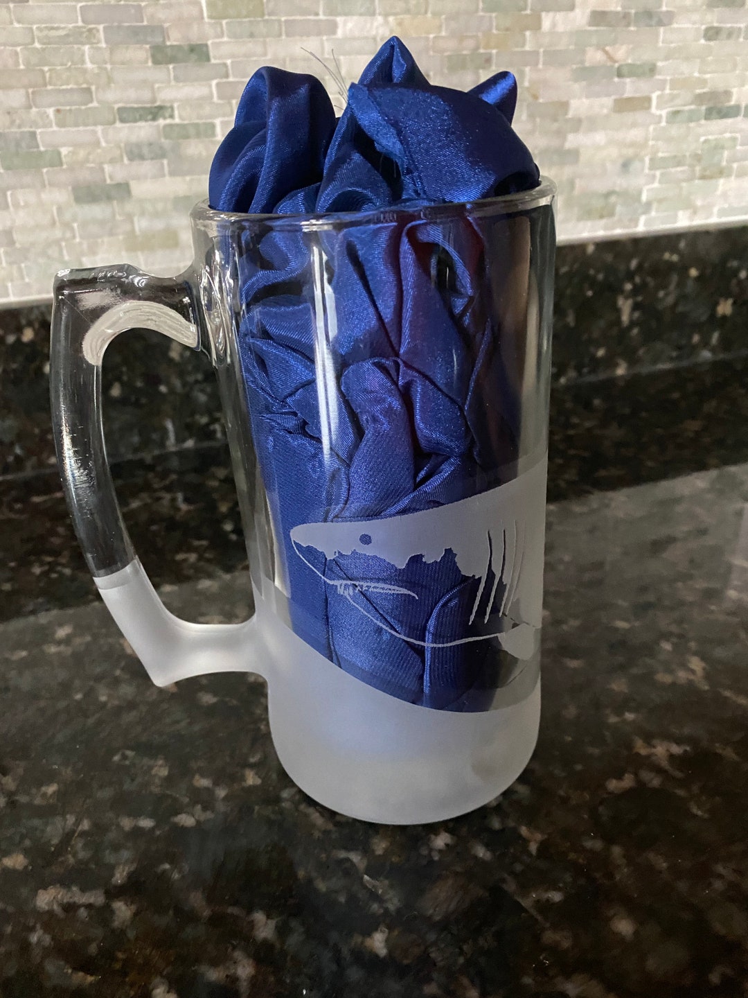 Great White Beer Mug Version 5 How's My Profile Beer/ Sport 26 Oz. Mug ...