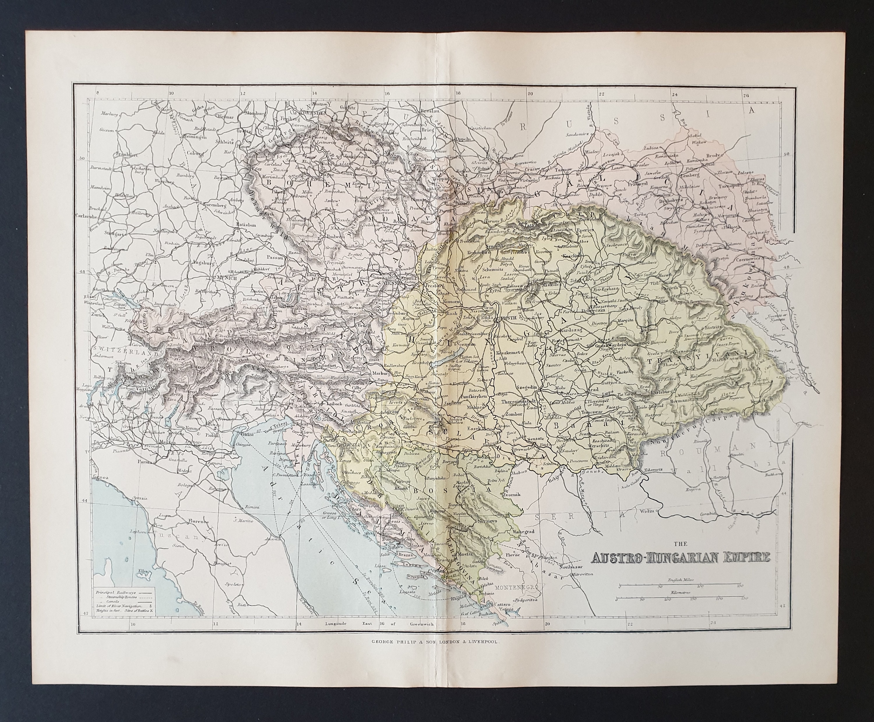 Austro Hungarian Empire Map