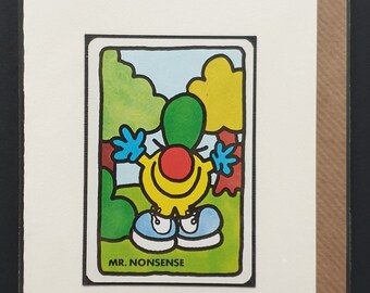 Original Mr Men Card - Etsy
