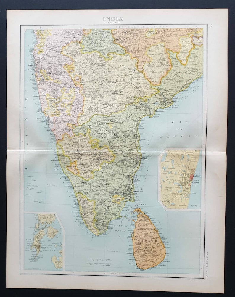 Original map of india - jzawords