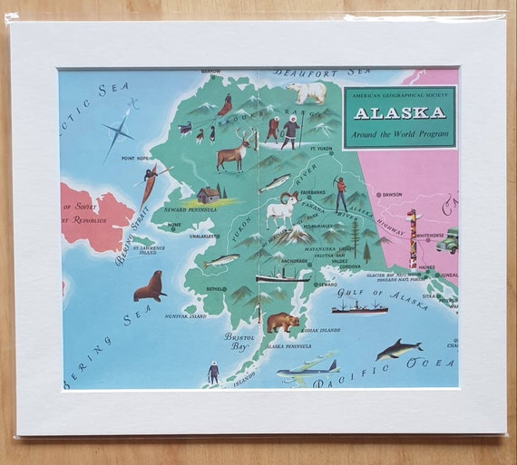 Alaska Map For Kids