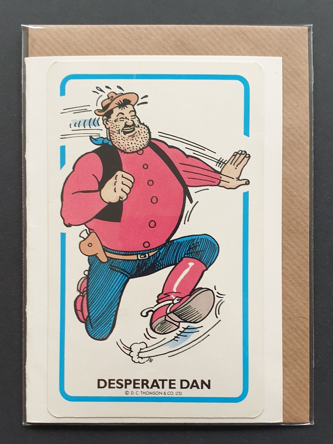 Desperate Dan Original Vintage Dandy Comic Cards - Etsy UK