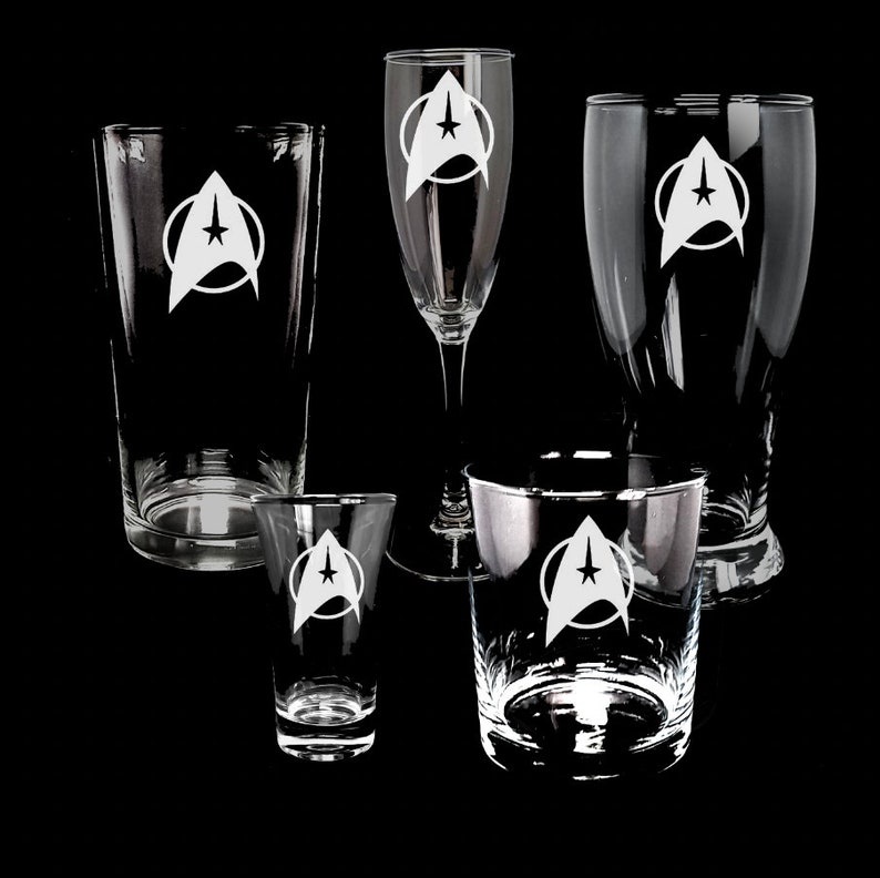 Star Trek Glasses Etsy