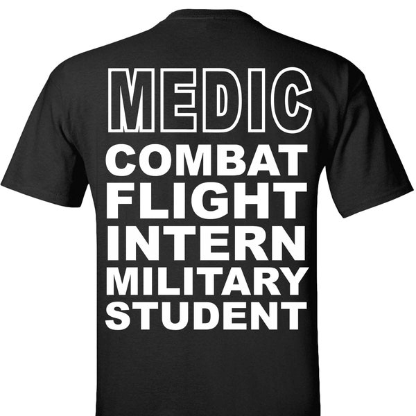 Combat Medic Army Shirt - Etsy