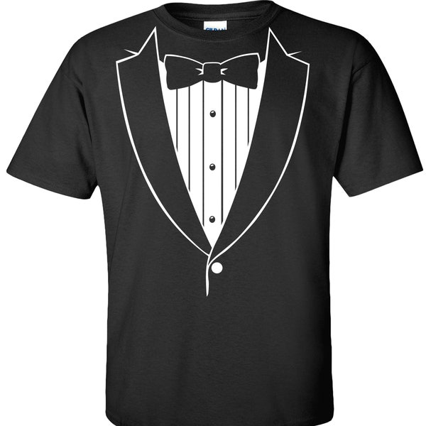 Tuxedo T Shirts - Etsy