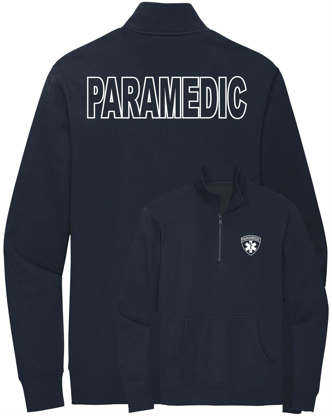 Paramedic Quarter Zip Sweatshirt - Etsy