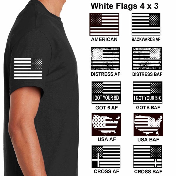 American Flag Heat Transfer - Etsy