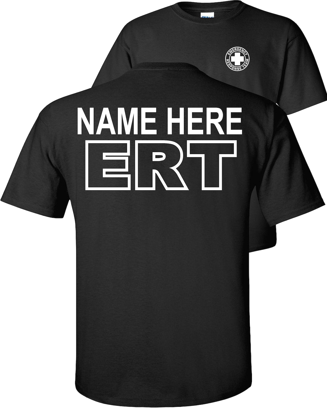 Custom ERT T-shirt, Emergency Response Team - Etsy