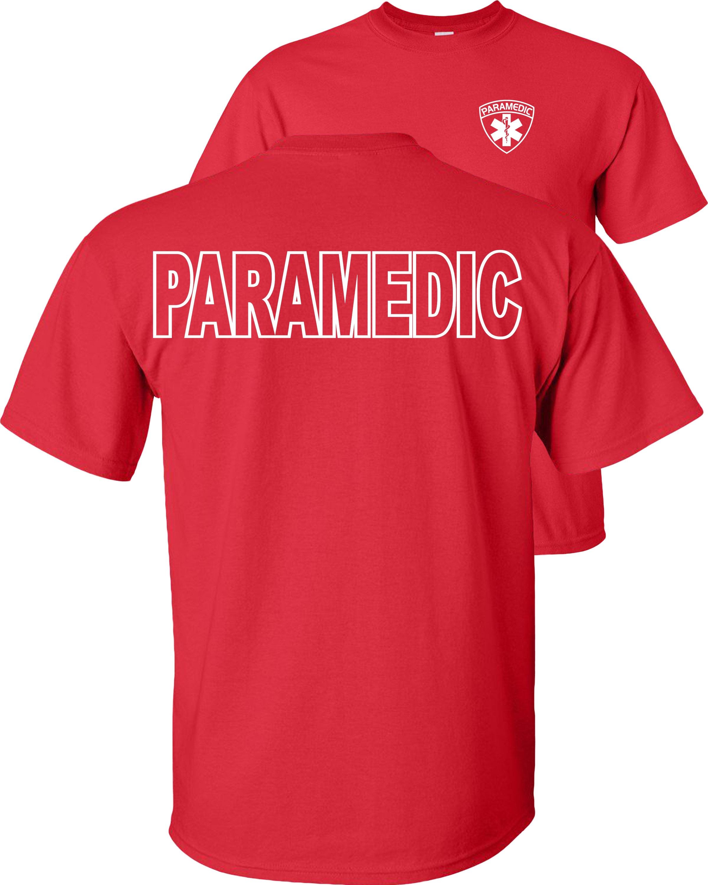 Paramedic T-shirt, Emergency Medical - Etsy