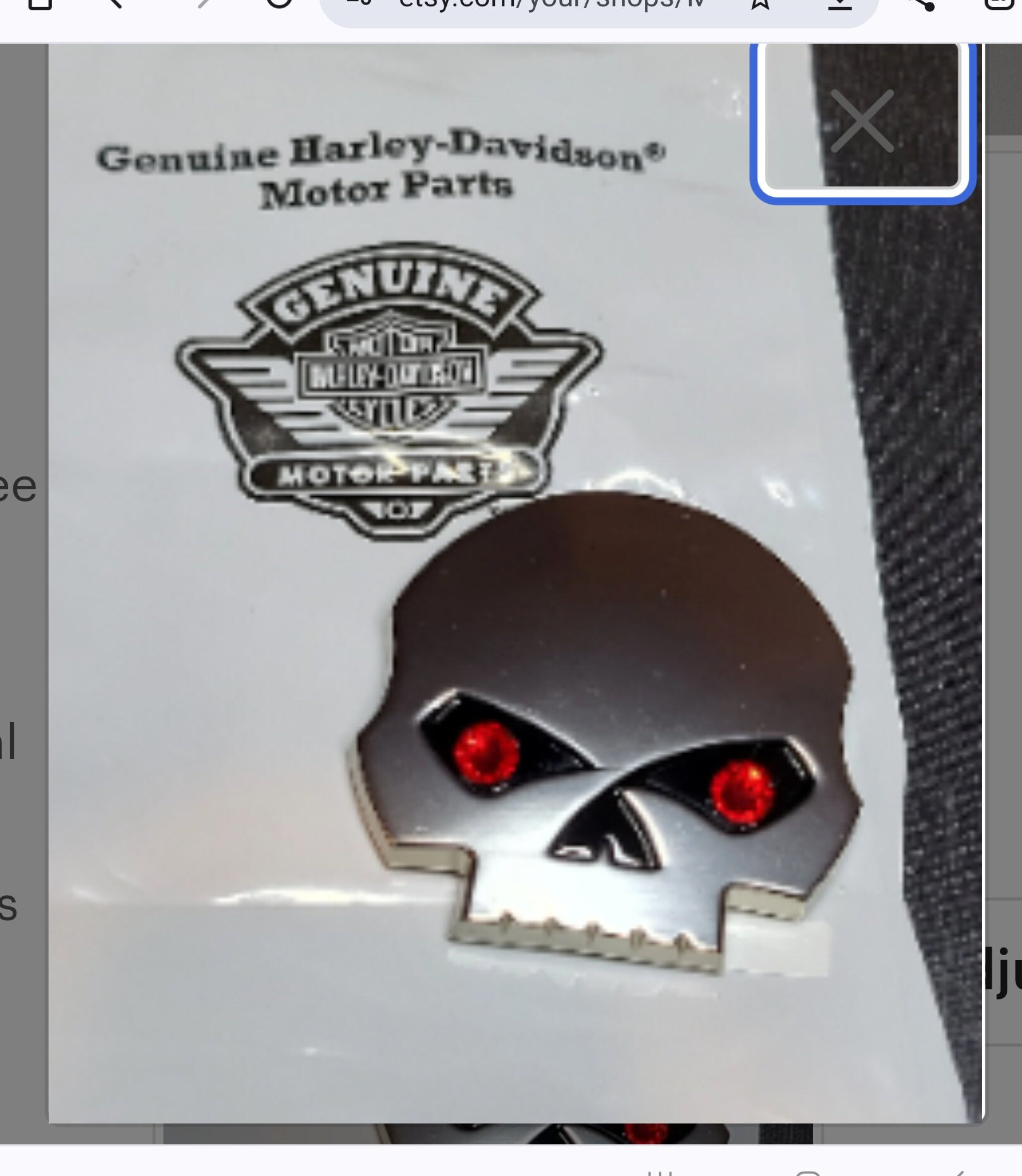 Harley-Davidson Dyna Harley-Davidson® Willie G Skull LED Fuel Gauge ...