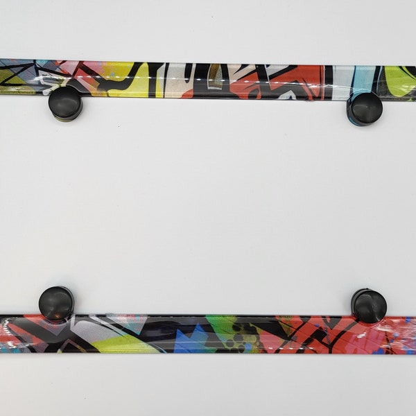 Graffiti License Plate - Etsy