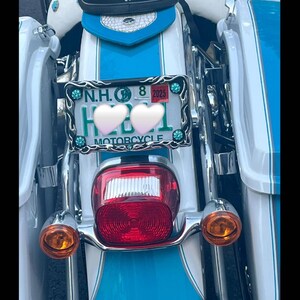 31 Colors Avail Flames Chrome Black Metal MOTORCYCLE Universal Fit ...