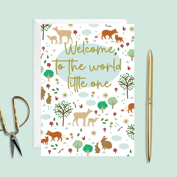Congratulations on Your Little One Card - Etsy