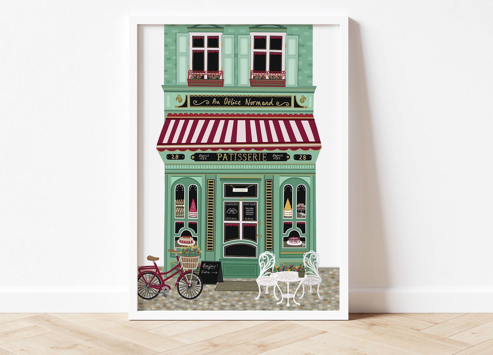 French Bakery Shop Front