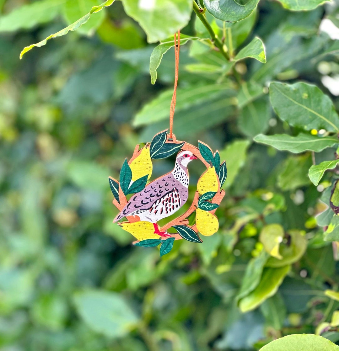 Partridge in a Pear Tree Decoration, 12 Days of Christmas Decoration ...