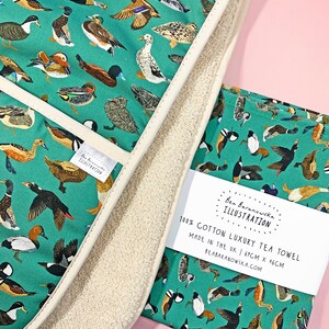Ducks Print Tea Towel Duck Tea Towel Duck Kitchenware Farm - Etsy UK