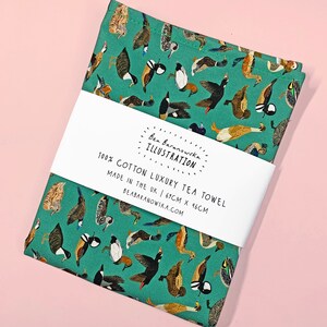 Ducks Print Tea Towel Duck Tea Towel Duck Kitchenware Farm - Etsy UK