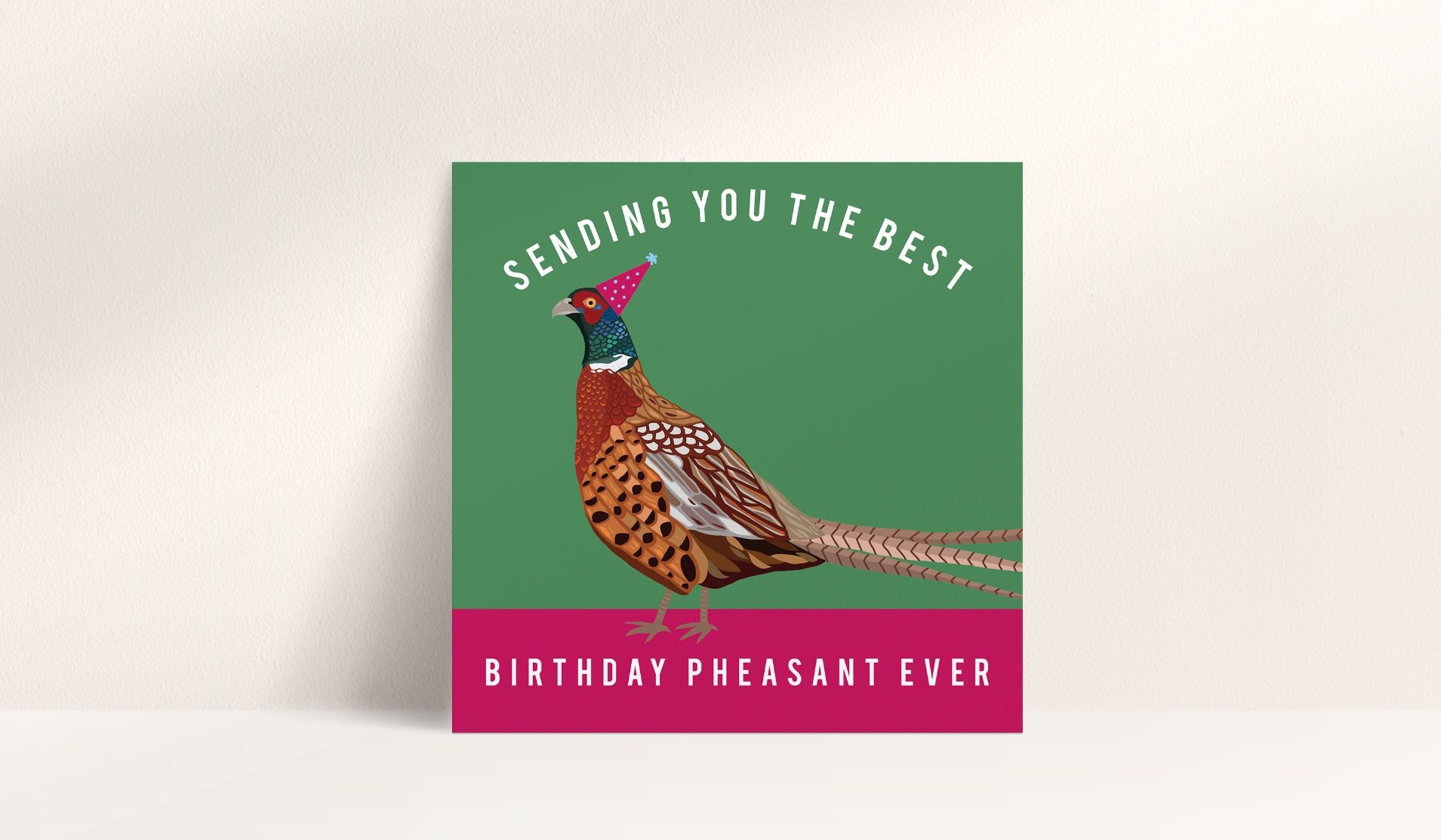 Pheasant Birthday Card Funny Birthday Card Pun Card Humour - Etsy UK