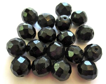 Black Jet Beads | Etsy