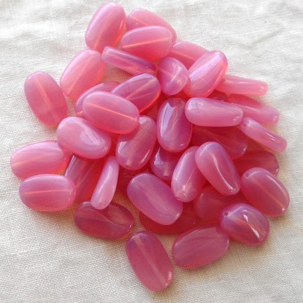Pink Glass Beads Etsy
