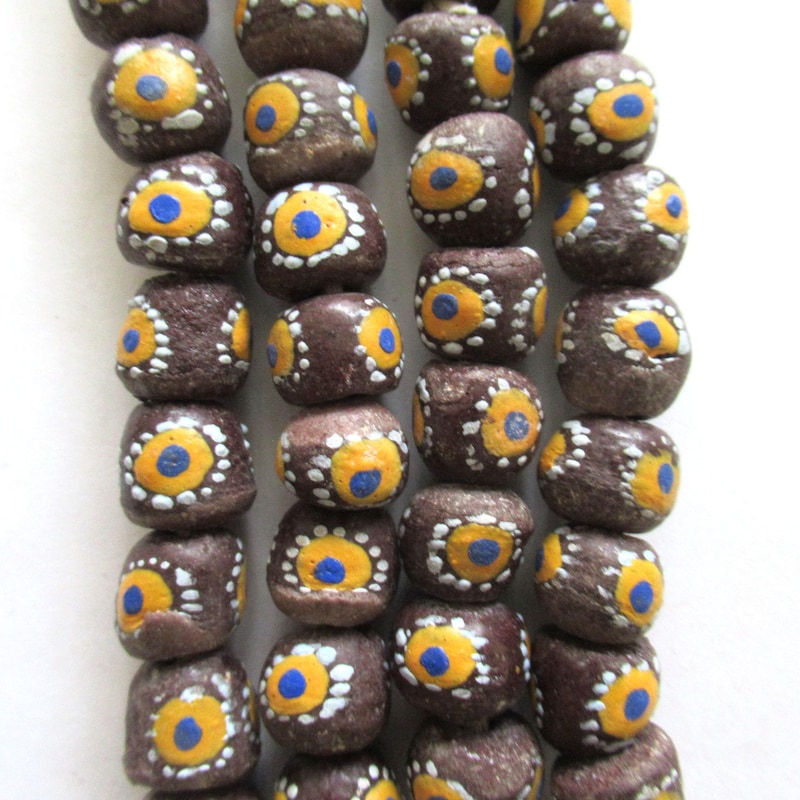 Krobo Beads Round - Etsy