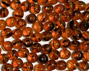 Tortoise Glass Beads | Etsy