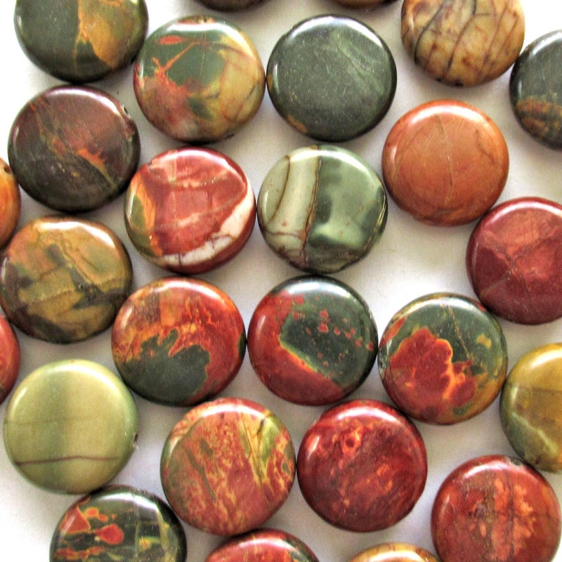 Red Creek Jasper Stones - Etsy