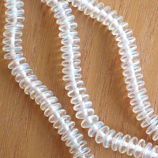 Crystal Rondelle - Etsy