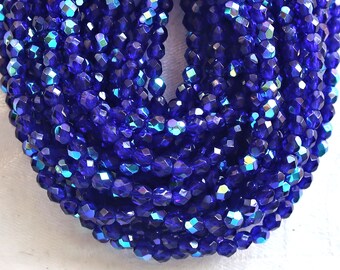 Faceted Round Beads - Etsy