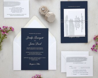 Jennifer Wedding Invitation - Etsy