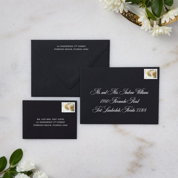 Calligraphy Envelope - Etsy