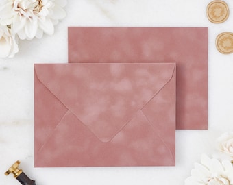 Navy Velvet Envelopes 4bar, A7 or A9 Euro Flap Envelopes Wedding ...