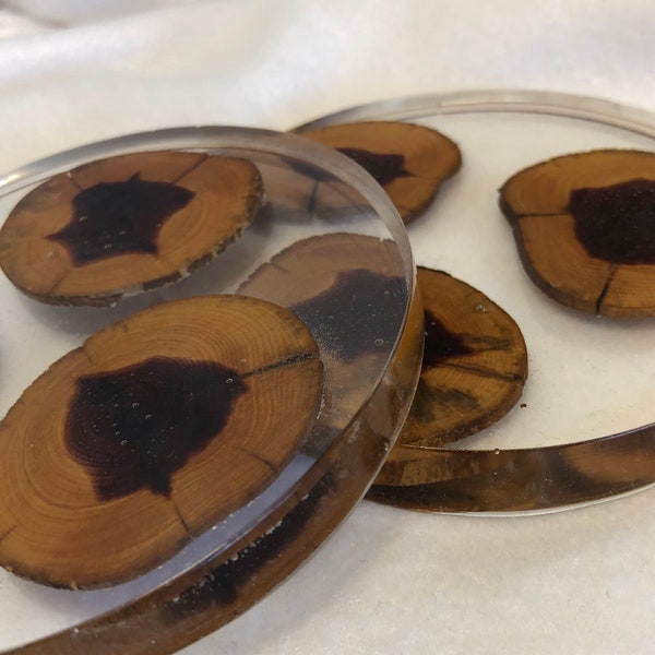 Log Cabin Coasters - Etsy