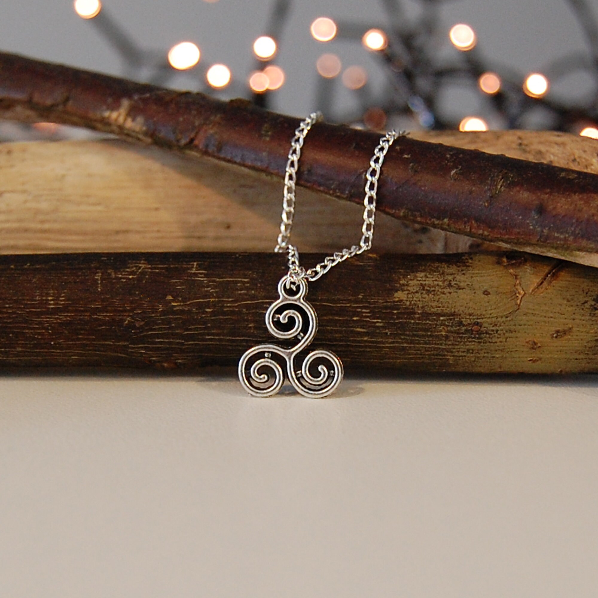Alpha Beta Omega Necklace, the Sun the Moon the Truth Necklace, Celtic ...