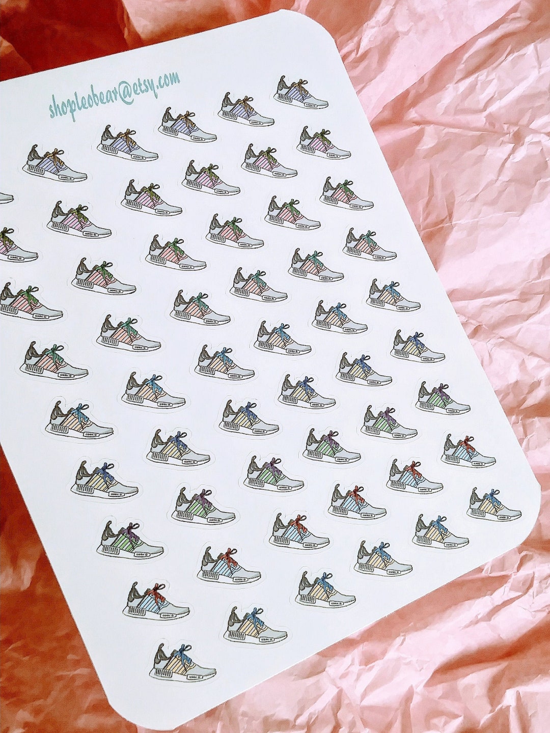Shoe Stickers Workout Running Sticker Hiking Walking - Etsy