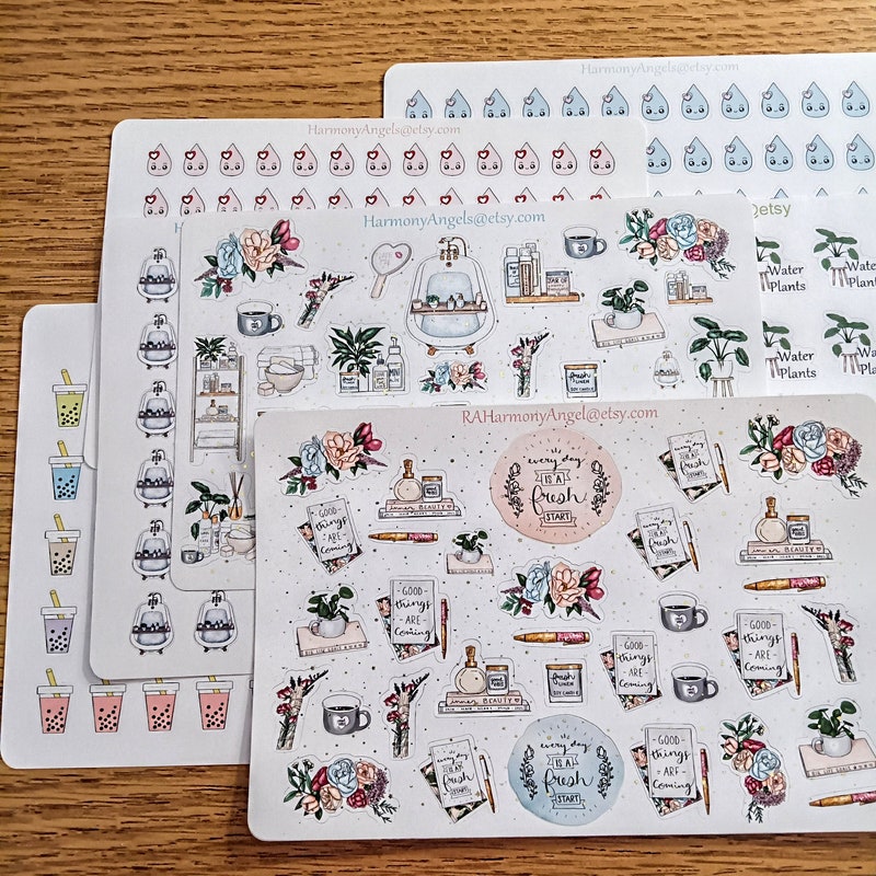 Bath Stickers - Etsy