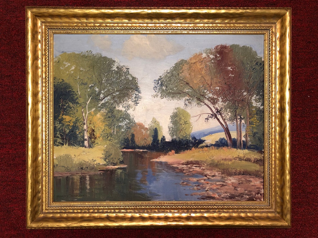 Ernest Fredericks (american, 1877-1959) Oil on Canvas - Etsy