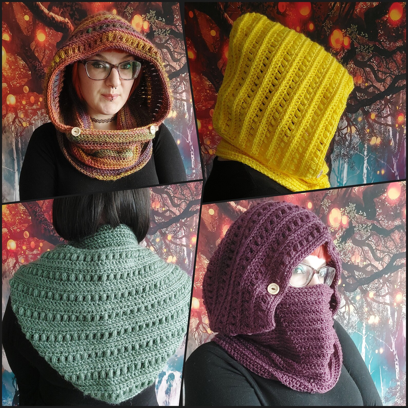 Adventurer's Hood Crochet Pattern-pdf Download Only - Etsy