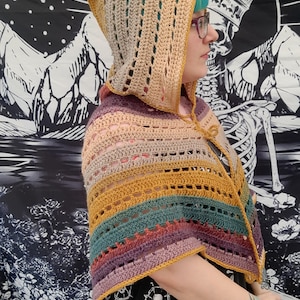 Woodland Wanderer Cloak- PDF Crochet PATTERN ONLY - Etsy