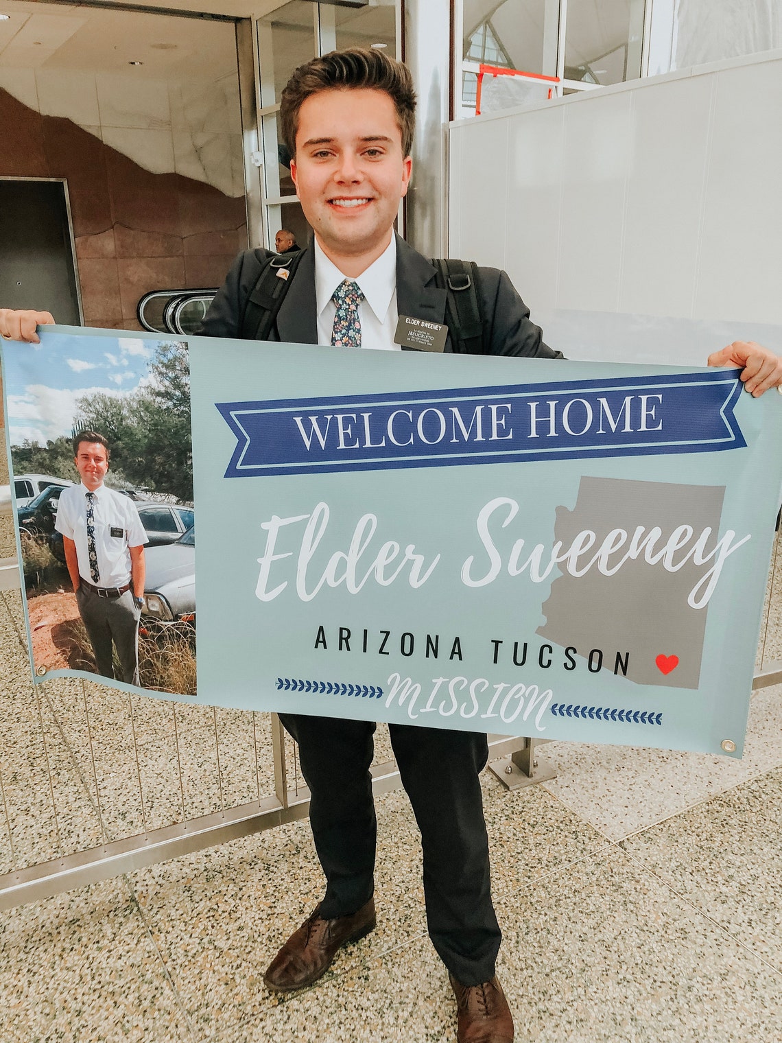 Custom Made Welcome Home Banner Digital File Missionary - Etsy