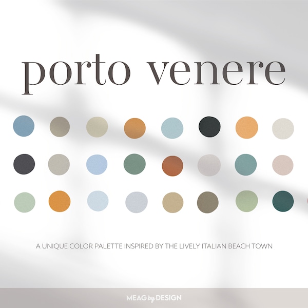 Italian Color Palette - Etsy