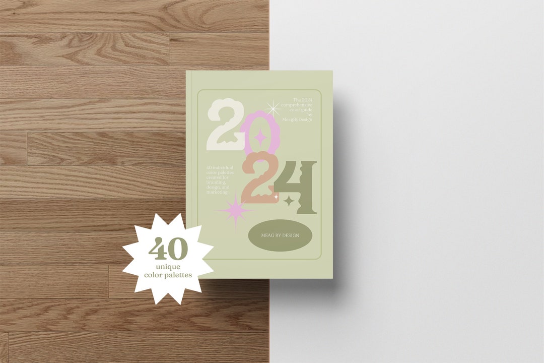 2024 Color Palette Guide Color Guides for Branding - Etsy